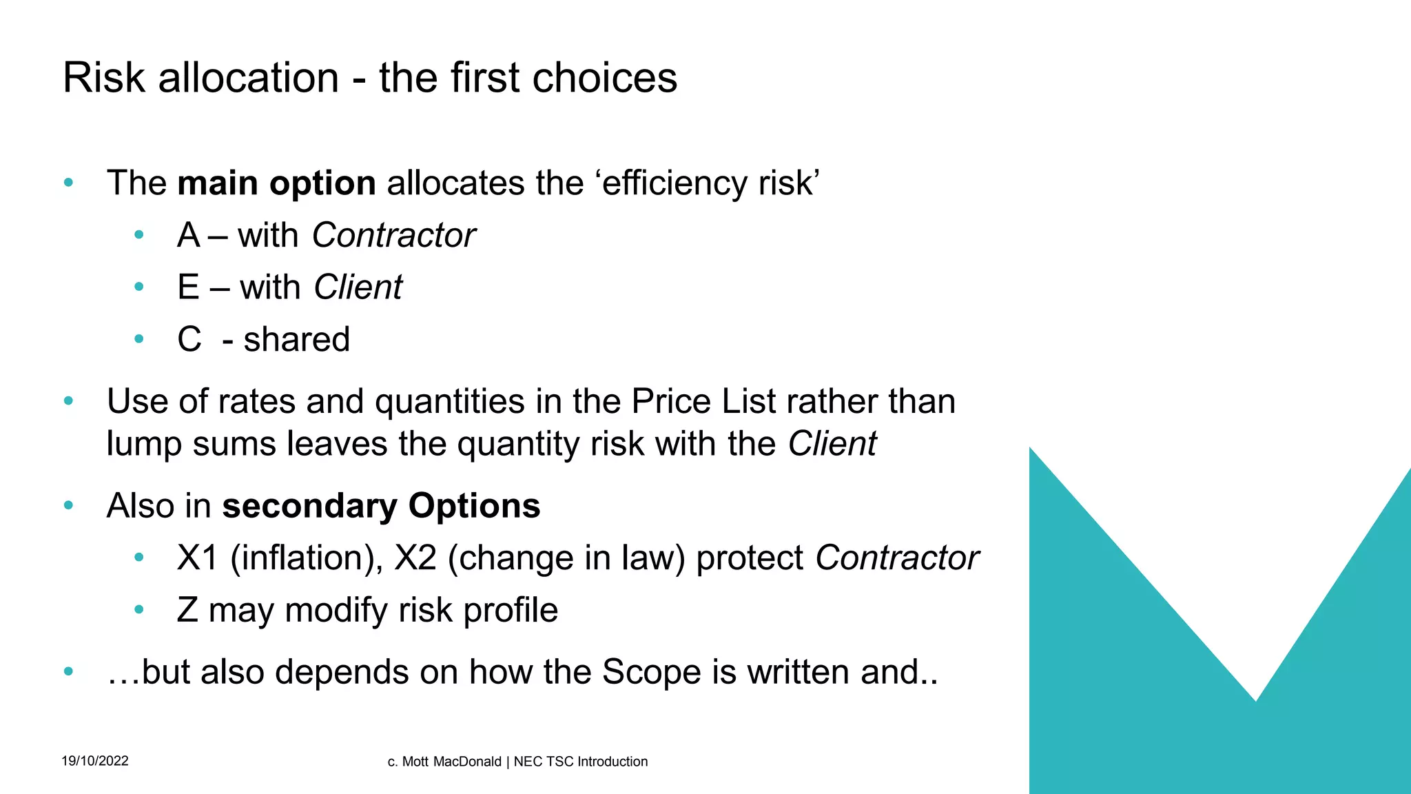 NEC Term Service Contract (TSC) | PDF