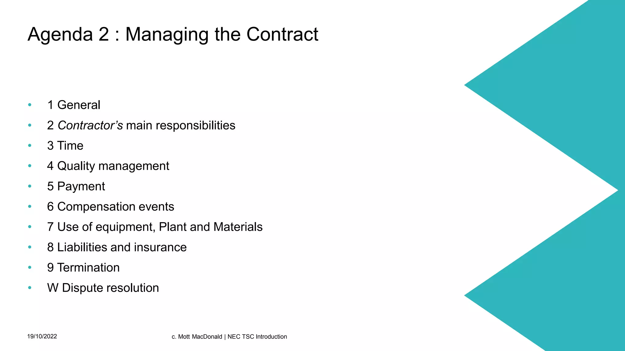 NEC Term Service Contract (TSC) | PDF