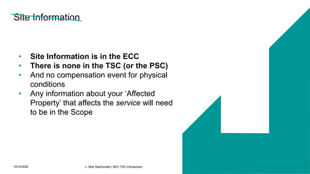 NEC Term Service Contract (TSC) | PDF
