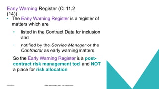 NEC Term Service Contract (TSC) | PDF