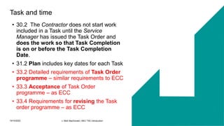 NEC Term Service Contract (TSC) | PDF