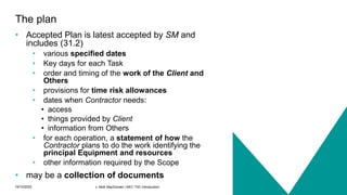 NEC Term Service Contract (TSC) | PDF