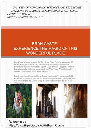 Necula marius 8116 | PPTX