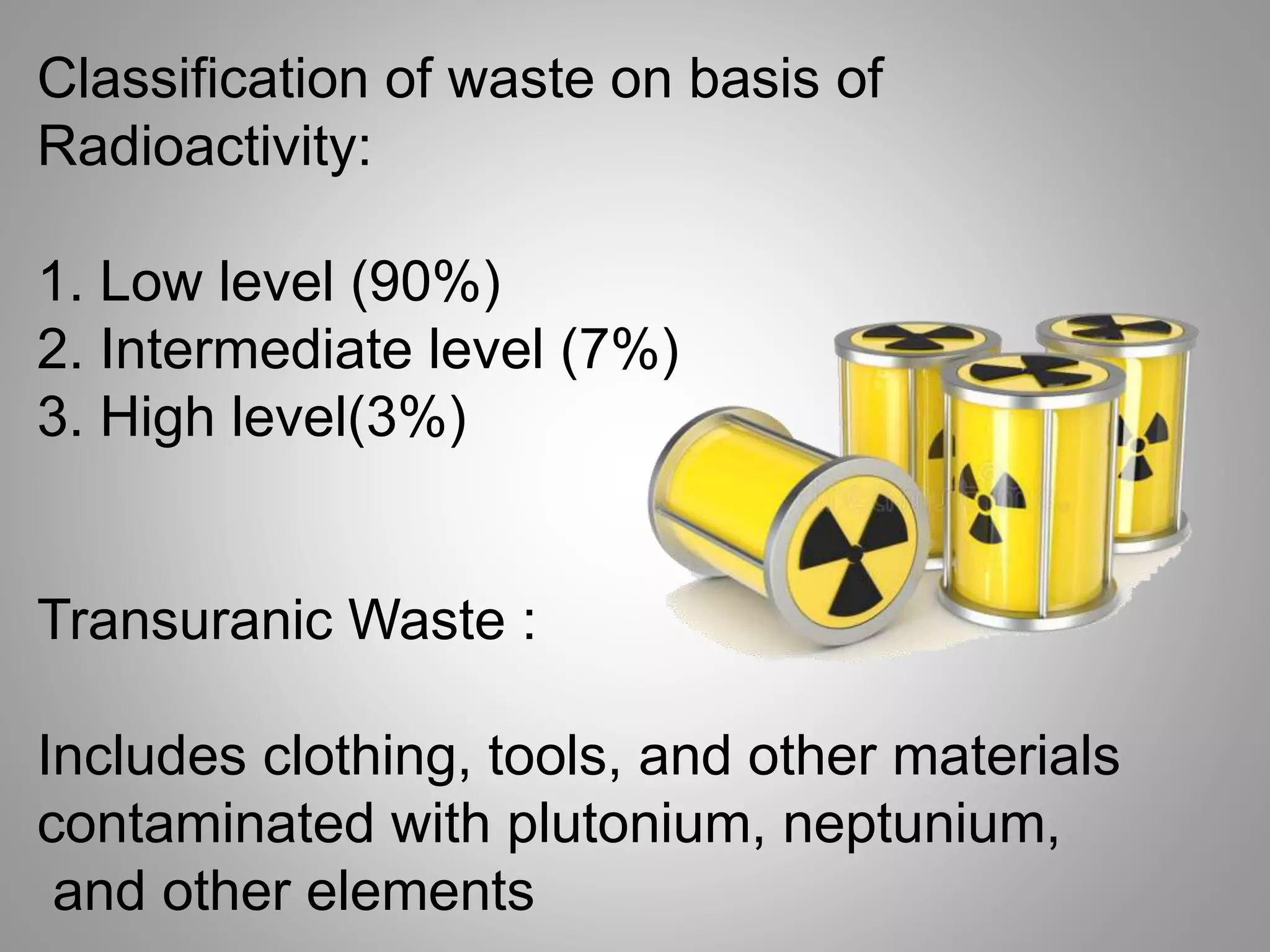 nuclear waste | PPTX