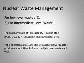 nuclear waste | PPTX