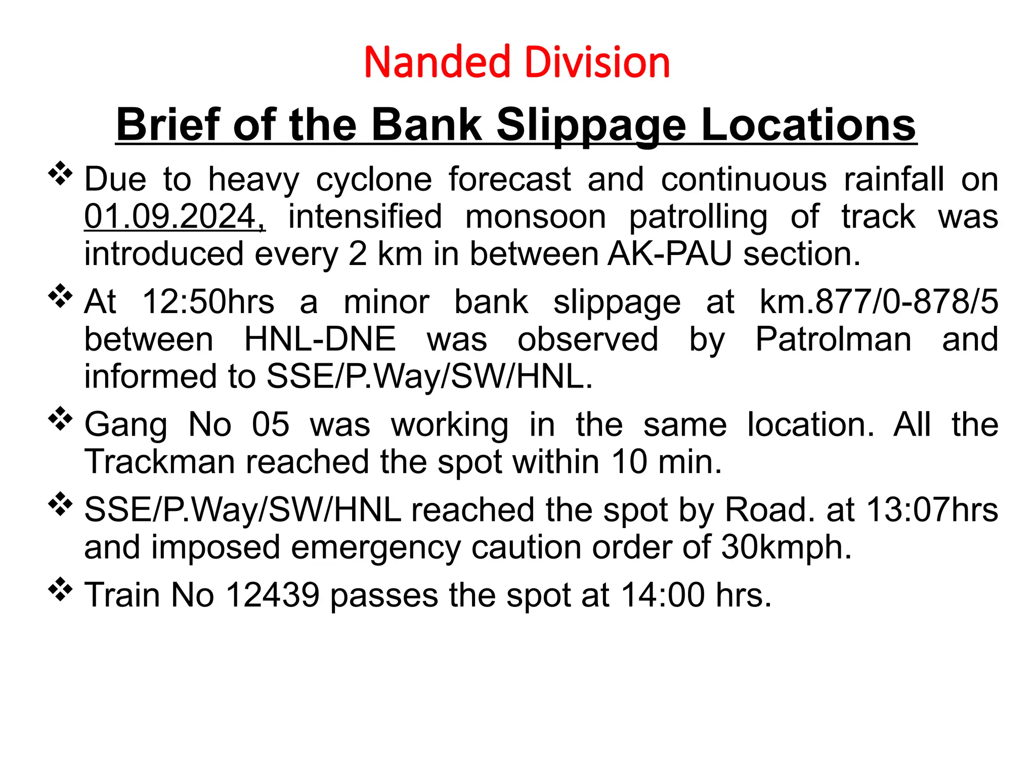 Analysis of Failure of slope in Railway embankment | PPTX