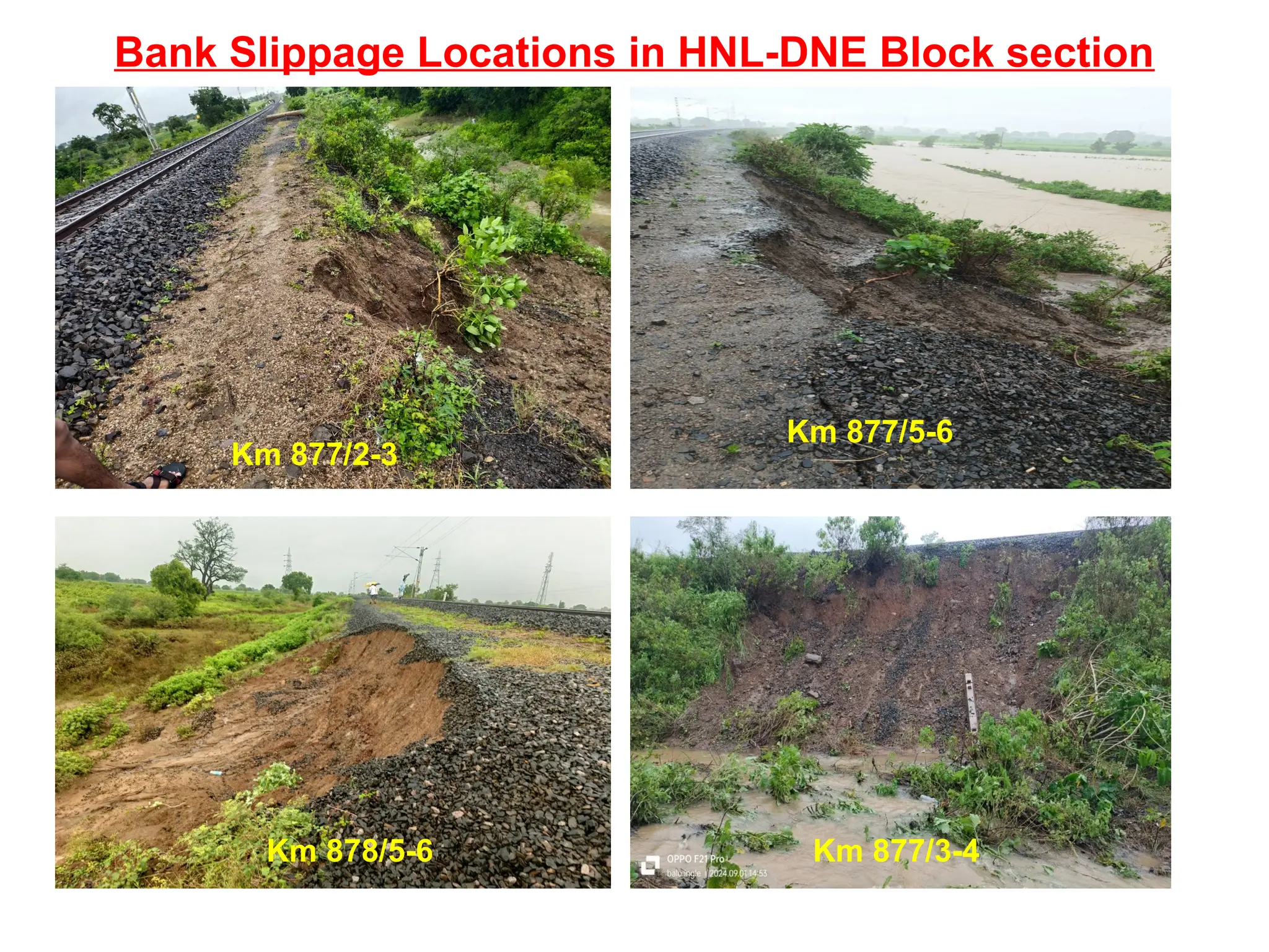 Analysis of Failure of slope in Railway embankment | PPTX