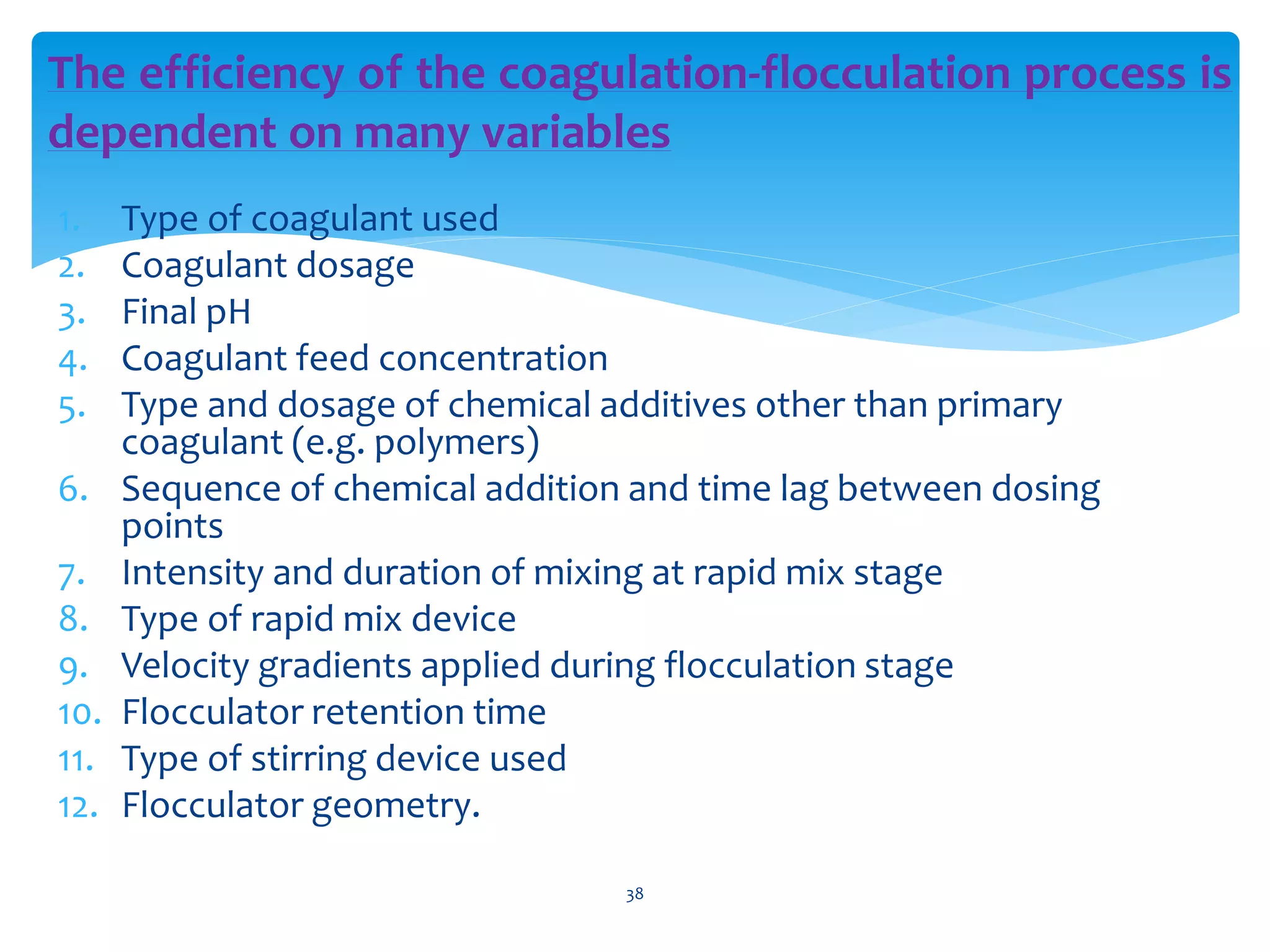 Coagulation & Flocculation | PPTX