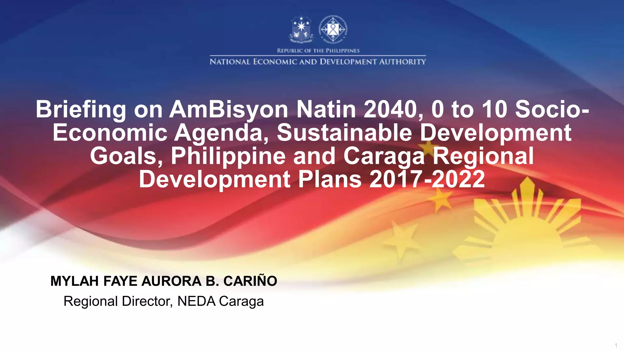 NEDA -Edited Briefing on PDP_RDP 8817.ppt