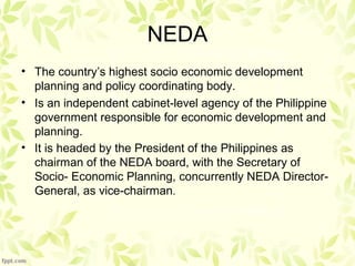 Neda and its Role in Educational Planning | PPT