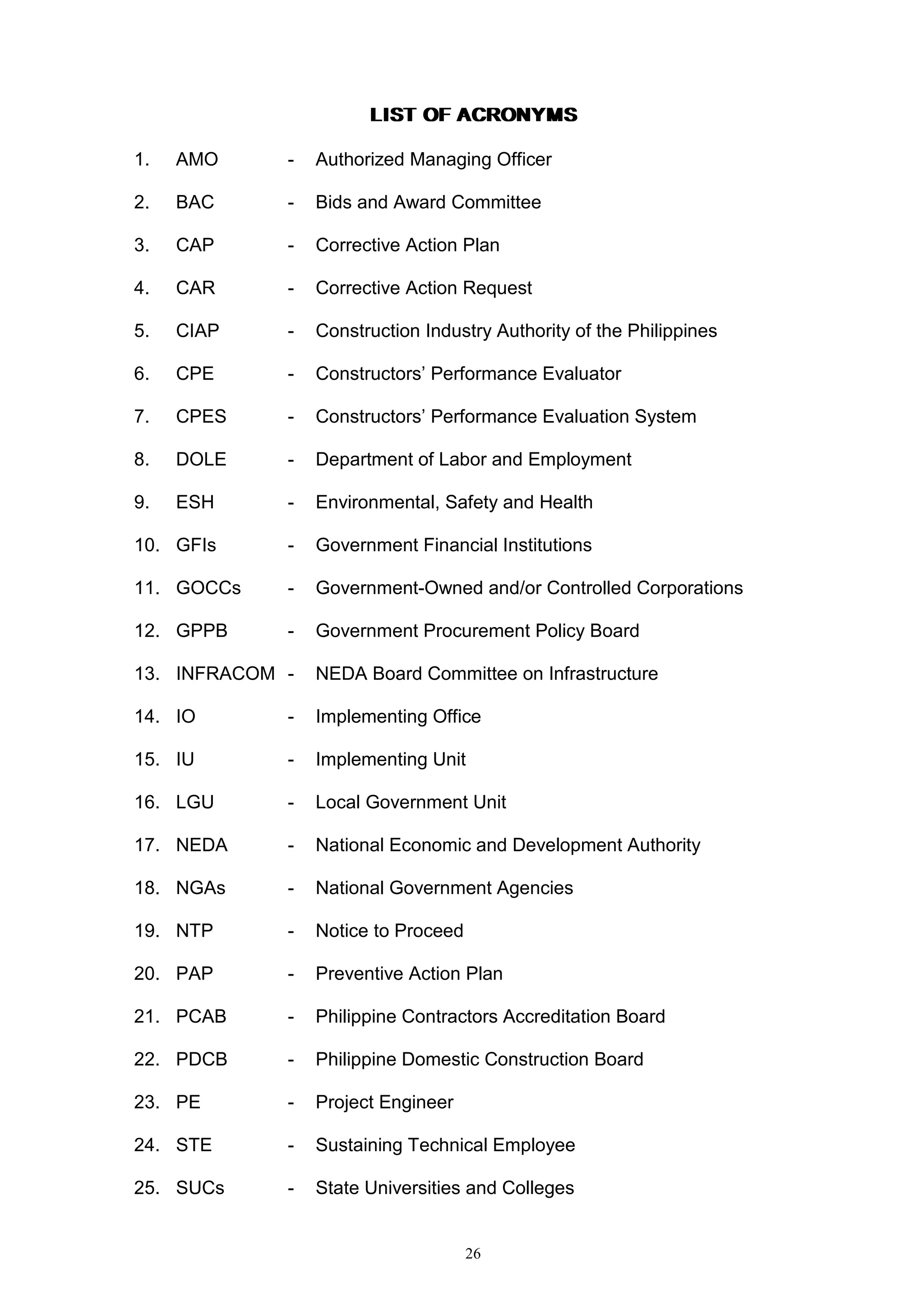 Neda contractor performance evaluation system | PDF
