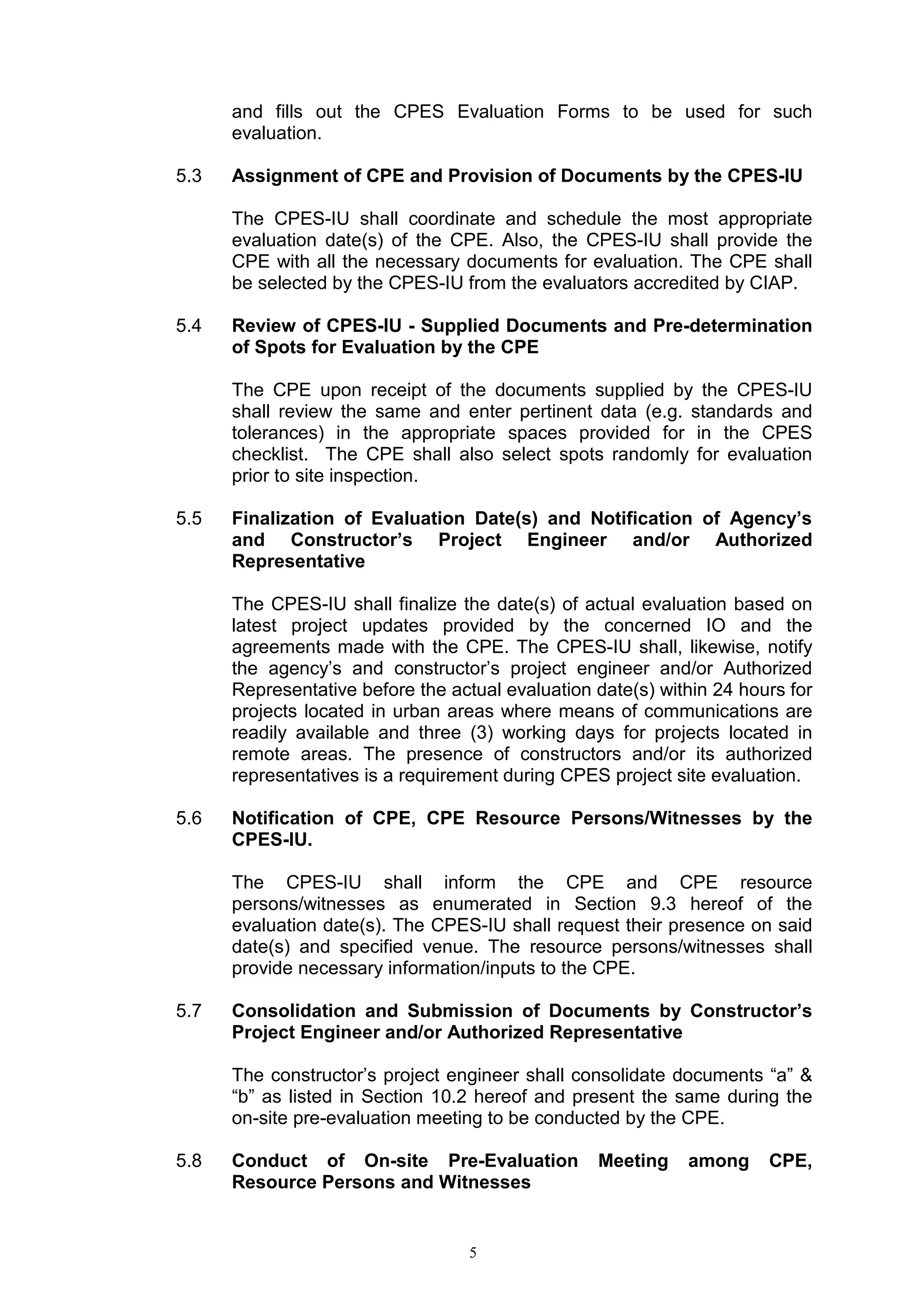 Neda contractor performance evaluation system | PDF