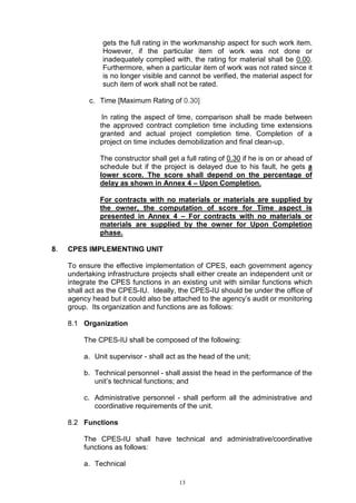 Neda contractor performance evaluation system | PDF