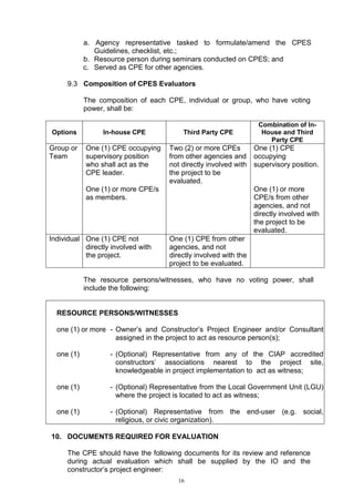 Neda contractor performance evaluation system | PDF