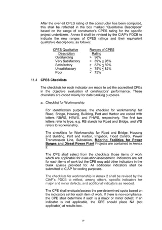 Neda contractor performance evaluation system | PDF