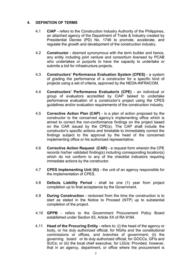 Neda contractor performance evaluation system | PDF | Construction ...