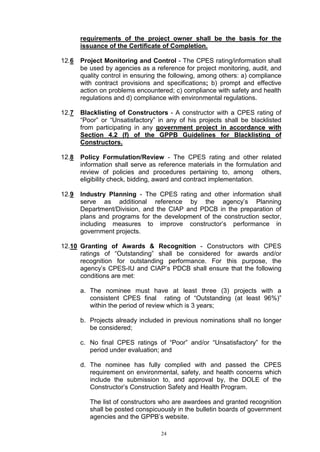 Neda contractor performance evaluation system | PDF