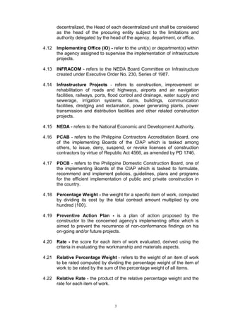 Neda contractor performance evaluation system | PDF