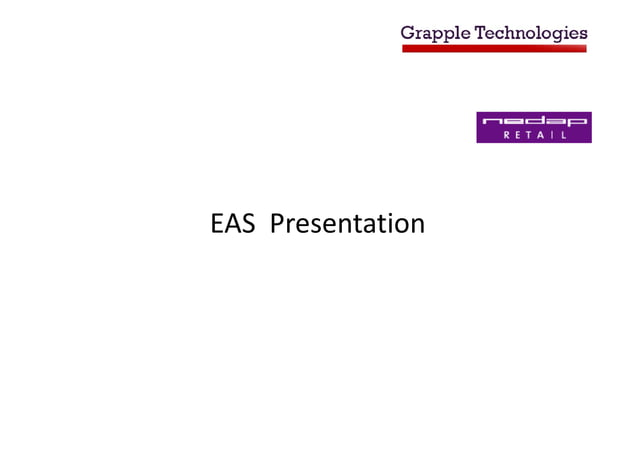 Nedap EAS anti-theft system Grapple Technologies Qatar | PPT