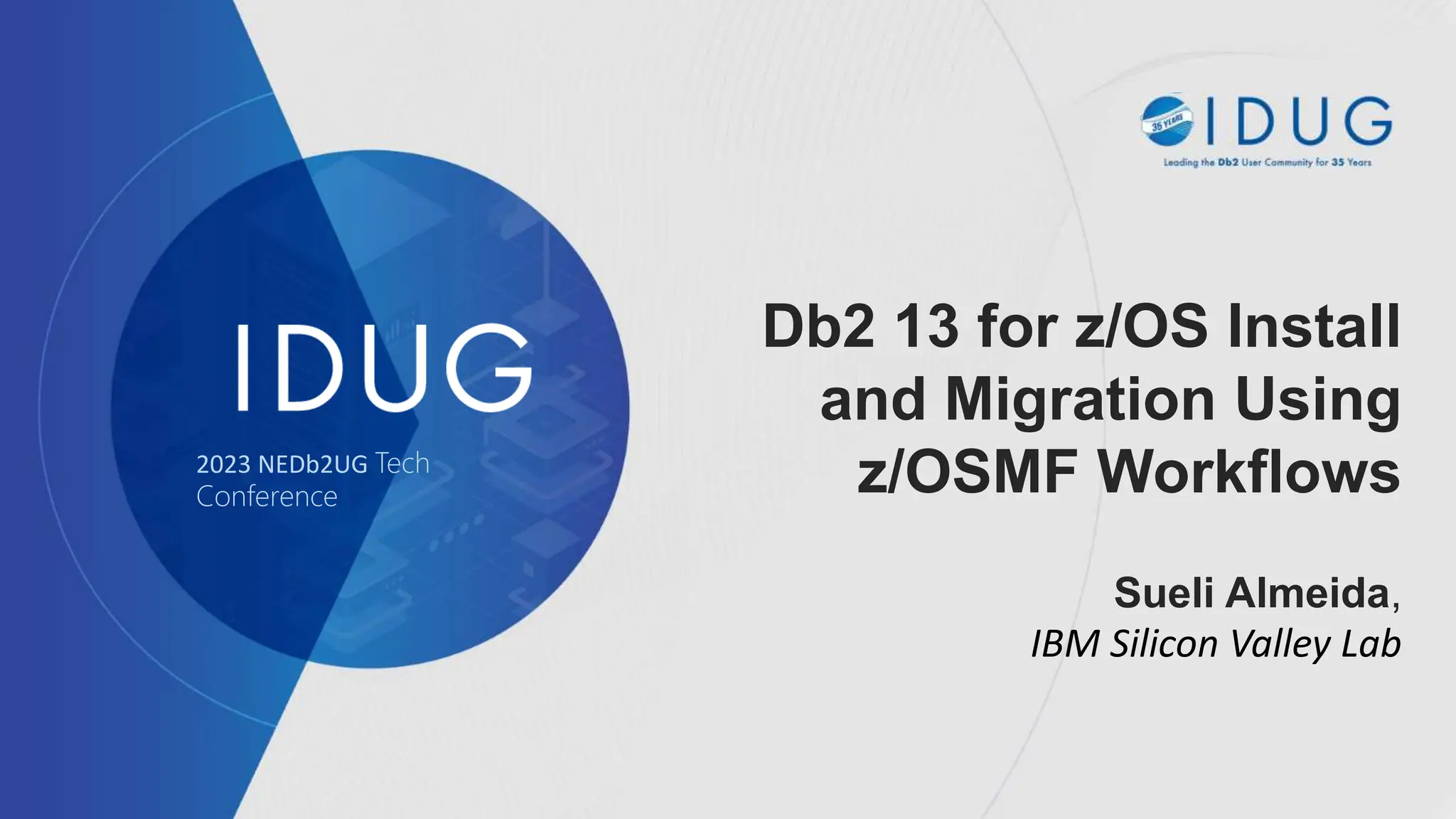 NEDb2UG_Db2 13 for zOS install and migration using zOSMF workflows_032223.ppt
