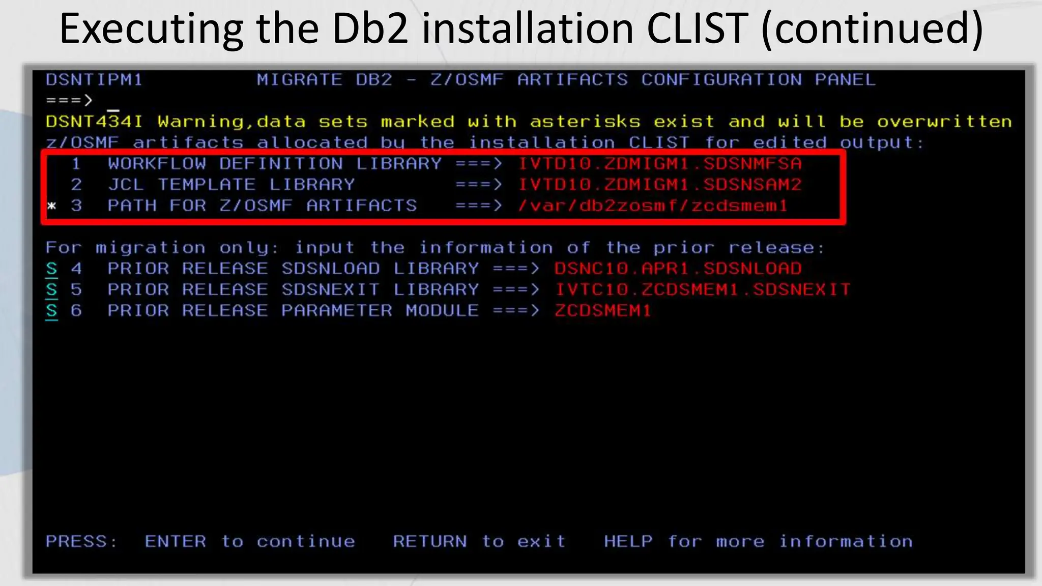 NEDb2UG_Db2 13 for zOS install and migration using zOSMF workflows_032223.ppt