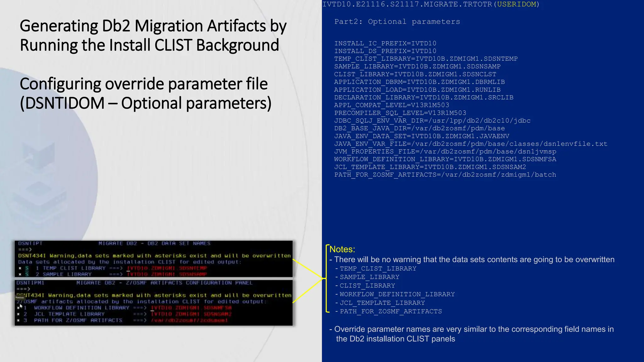 NEDb2UG_Db2 13 for zOS install and migration using zOSMF workflows_032223.ppt | Operating ...