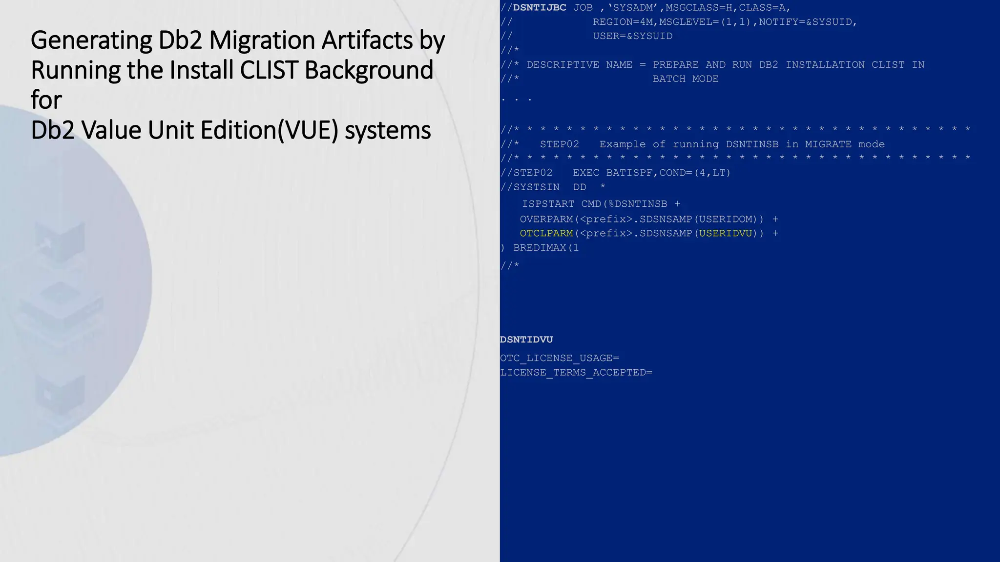 NEDb2UG_Db2 13 for zOS install and migration using zOSMF workflows_032223.ppt | Operating ...