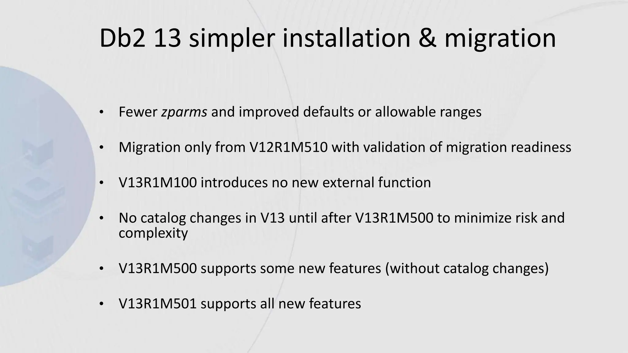 NEDb2UG_Db2 13 for zOS install and migration using zOSMF workflows_032223.ppt