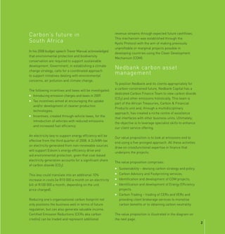 Nedbank brochure | PDF | Environmental Services Industry | Industries