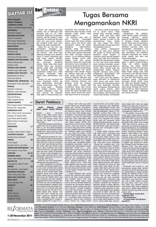 Tabloid reformata edisi 145 november 2011 | PDF