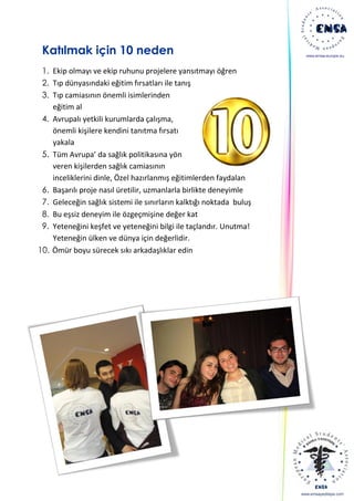 Neden EMSA Yeditepe | PDF