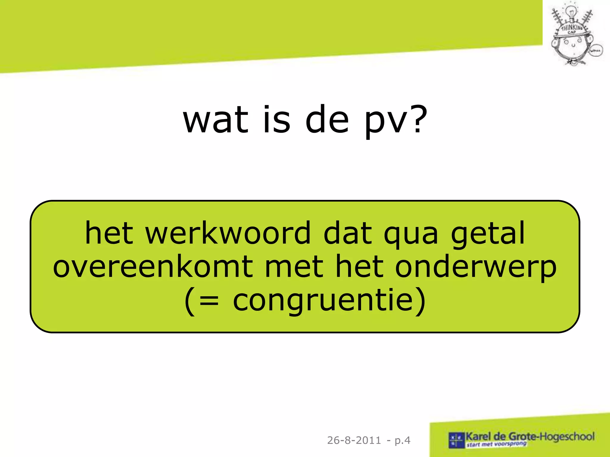 Nadenken over zinnen - opfrissing | PPTX