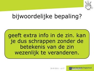 Nadenken over zinnen - opfrissing | PPTX