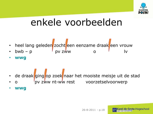 Nadenken over zinnen - opfrissing | PPTX