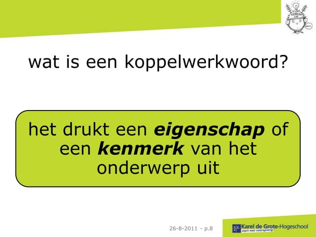 Nadenken over zinnen - opfrissing | PPT