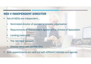 Non-Executive Directors (NEDs): Adding Value in Construction ...