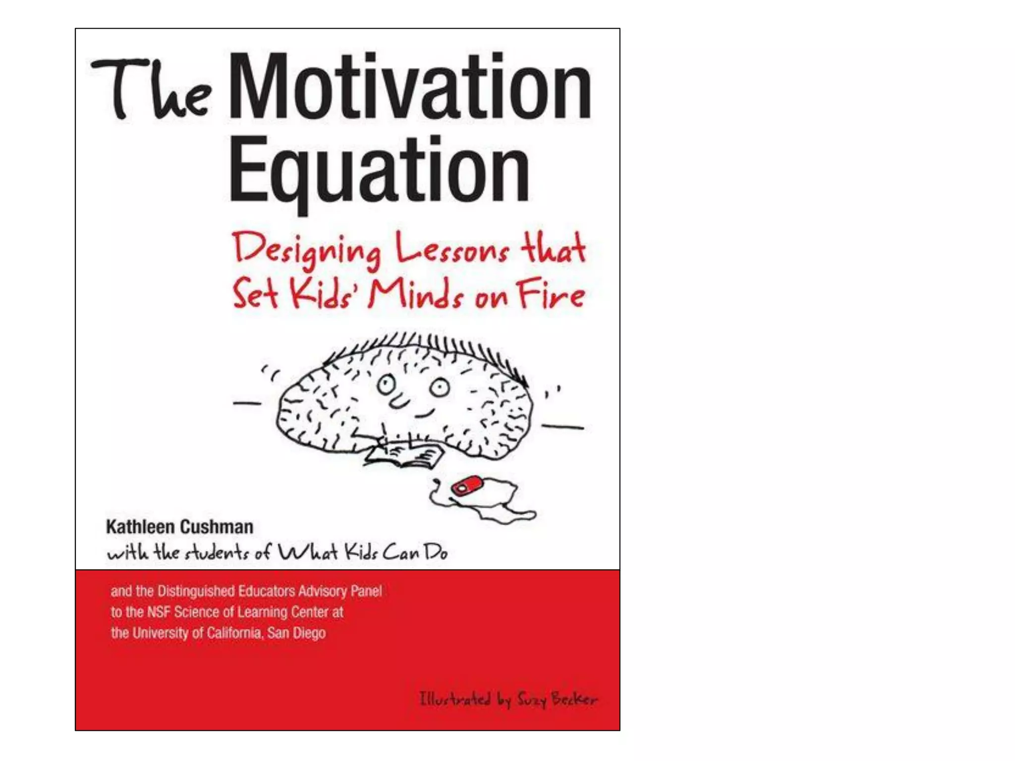 The Motivation Equation: Ned talk | PPT