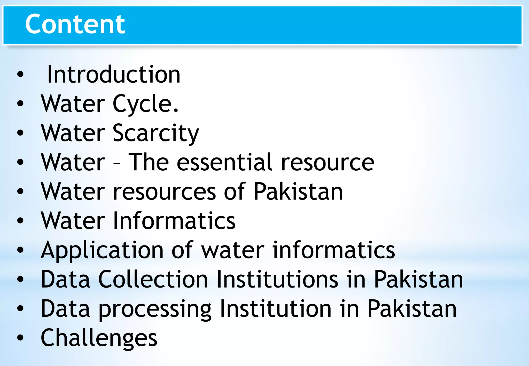 Water - The essential resource | PPTX