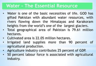 Water - The essential resource | PPTX