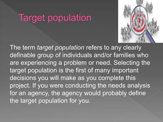 Need analysis-of-target-population | PPTX | Education