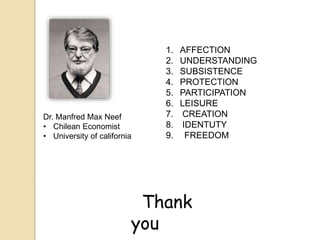 Need and want differences, explanation of Human Needs | PPT