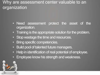 Need assessment centers | PPTX