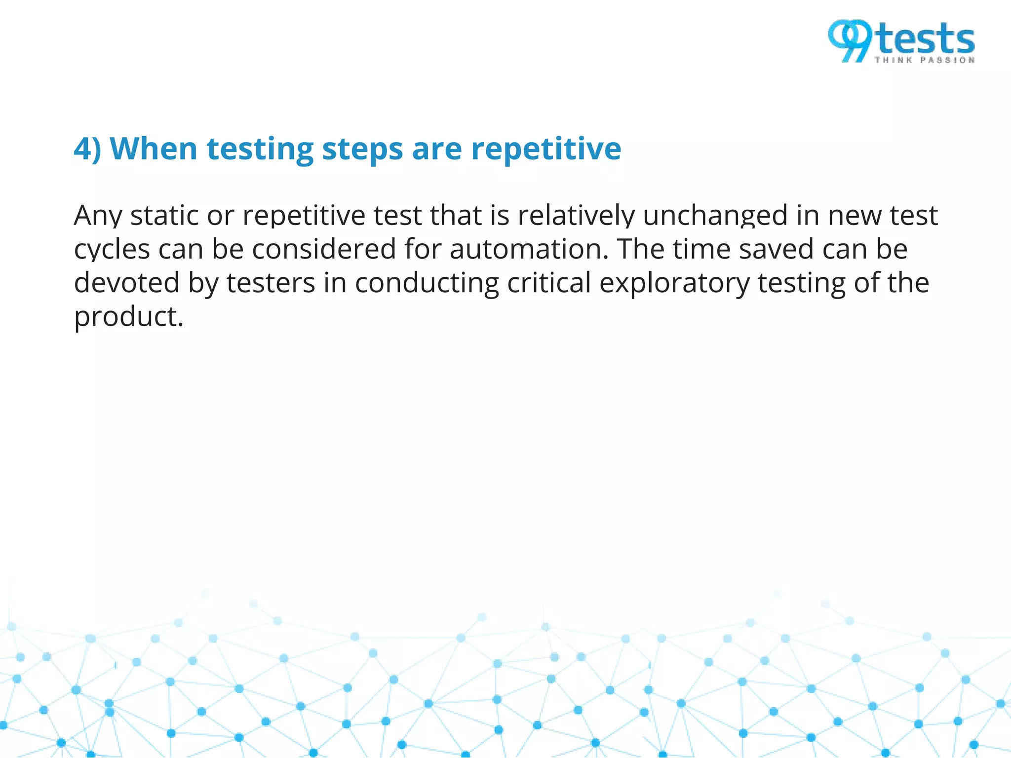 Need for automation testing | PDF