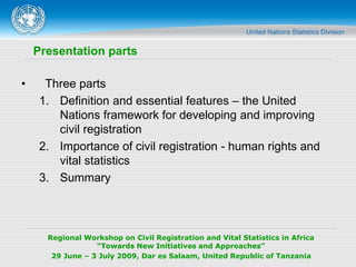 Need for civil_registration-pres2 | PPT
