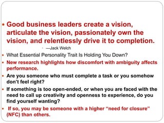 Need for Closure(NFC) | PPT