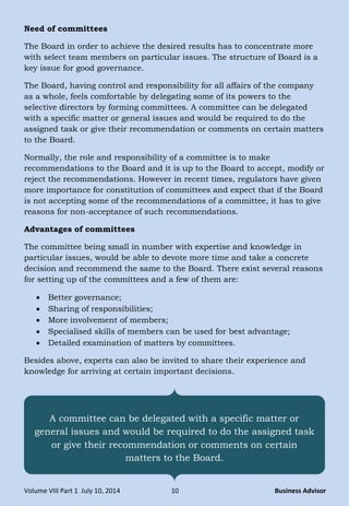 Need for constitution of committees - Dr S. Chandrasekaran | PDF ...