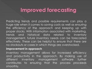 Need for effective inventory management in the mining industry.pptx