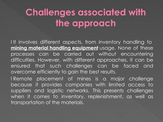 Need for effective inventory management in the mining industry.pptx