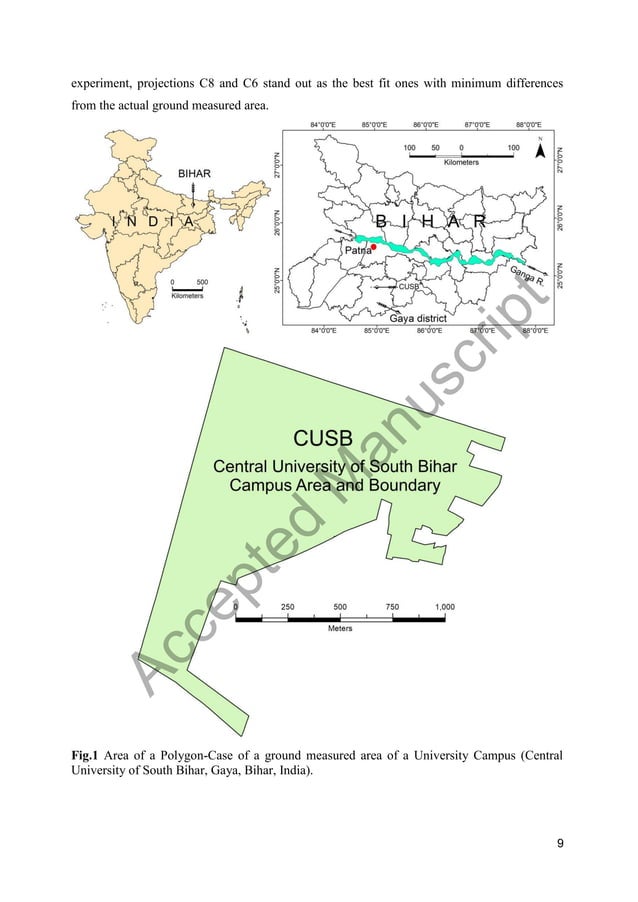 Need for Pan India Compatibility of Geospatial Databases in Terms of Map Projections and ...