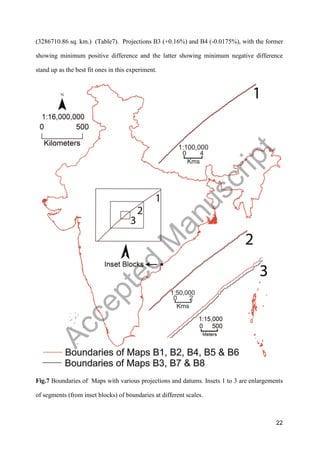 Need for Pan India Compatibility of Geospatial Databases in Terms of Map Projections and ...
